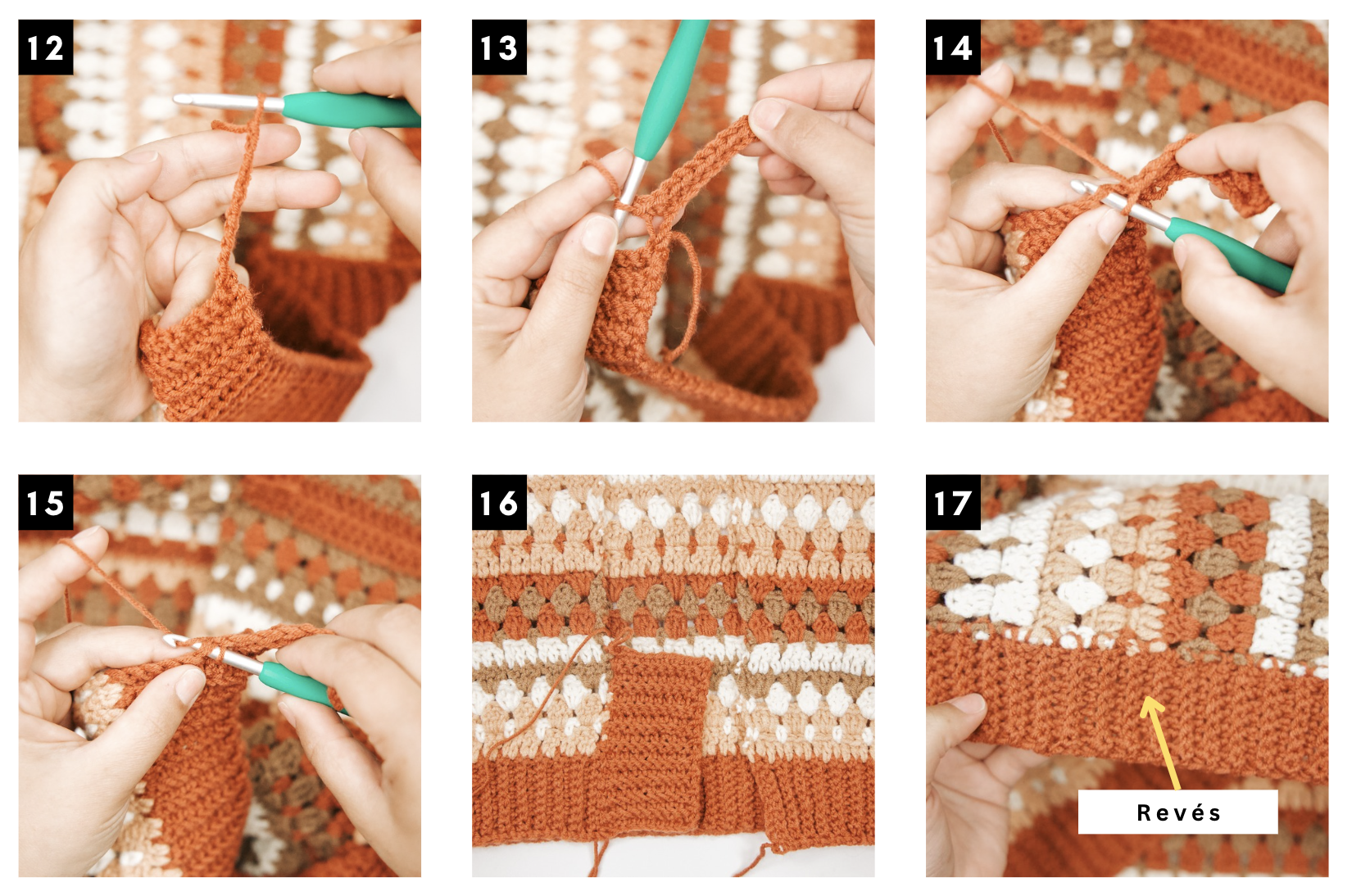 Hermoso Riverbed Cardigan, Patron Gratis a Crochet - Danii's Ways